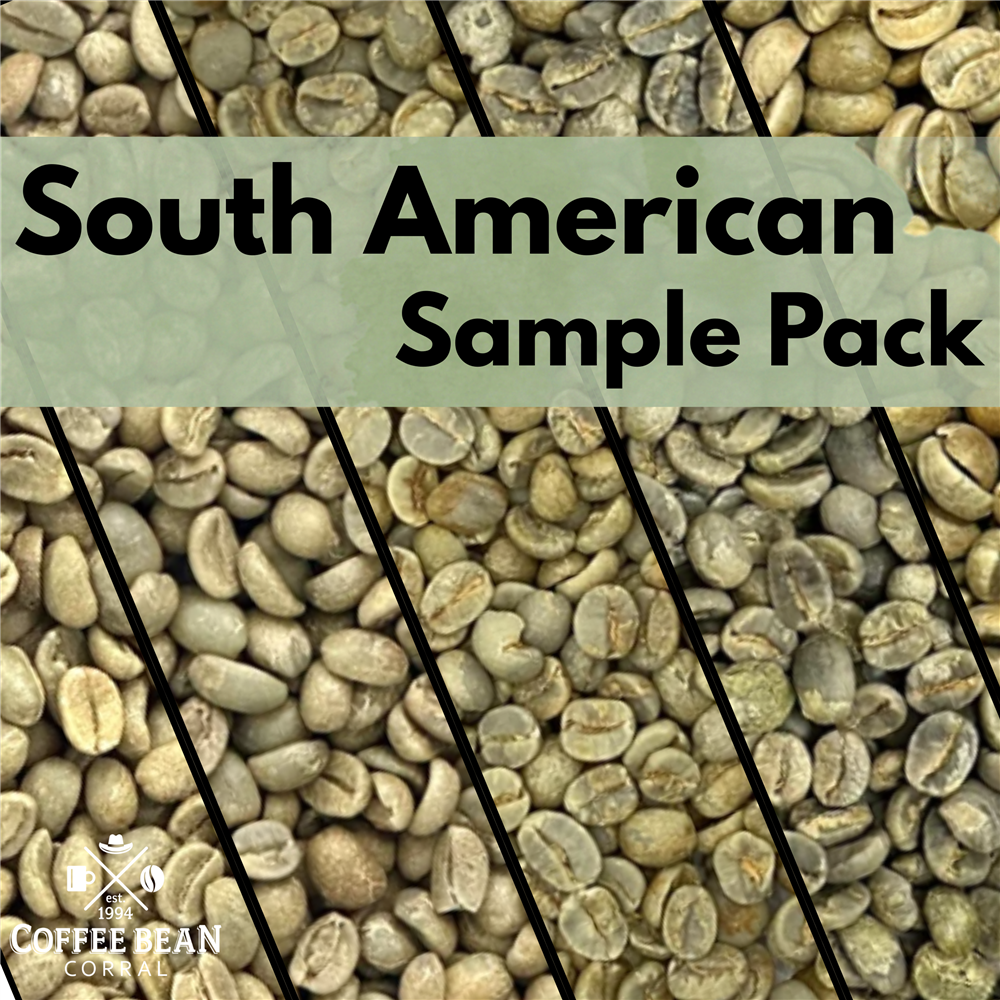 Unroasted South American Coffees Sampler