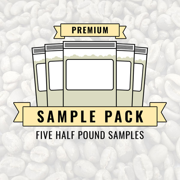 Green Coffee Sample Packs - Coffee Bean Corral
